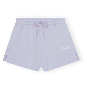 Ganni | Shorts | Nwtganni Women Logo Drawstring Shorts In Cosmic Sky ...